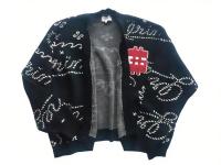 China 100% Cotton Heavy Jacquard Cardigan 7GG Winter Thick Casual Wear for Men Women for sale