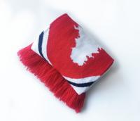 China 100% Acrylic Jacquard Scarf 140x18cm Soft Warm Winter Accessory for Men Women OEM Custom for sale