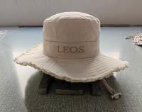 China 280GSM Cotton Twill Frayed Brim Hat Adjustable Cord Stopper Embroidered Logo Unisex 58cm 62cm for sale