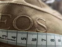 China 280GSM Cotton Twill Frayed Brim Hat Adjustable Cord Stopper Embroidered Logo Unisex 58cm 62cm for sale