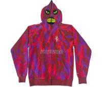 China Men Women Winter Fleece Hooded Jacket 70% Cotton 30% Polyester Thick Zipper Closure Casual Solid Color for sale