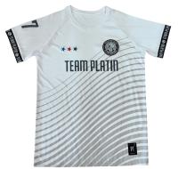 China Men's 100% Polyester Quick Dry Sport T-Shirt 160GSM Short Sleeve Solid Custom Color for sale