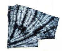 China Mens 100% Cotton Single Jersey 210gsm Tie Dye T Shirt Loose Fit Short Sleeve Casual Wear for sale