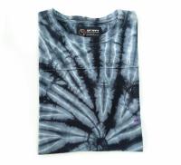 China Mens 100% Cotton Single Jersey 210gsm Tie Dye T Shirt Loose Fit Short Sleeve Casual Wear for sale