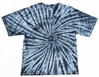 China Mens 100% Cotton Single Jersey 210gsm Tie Dye T Shirt Loose Fit Short Sleeve Casual Wear for sale