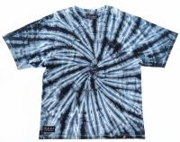 China Mens 100% Cotton Single Jersey 210gsm Tie Dye T Shirt Loose Fit Short Sleeve Casual Wear for sale