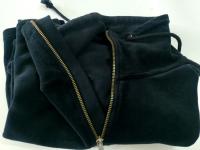China Women Velour Zip Jacket 80 Cotton 20 Polyester 260GSM Casual Short Style OEM for sale