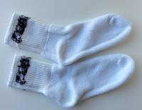 China Durable SOCKS for sports featuring jacquard technology yarn dyed pattern and sweat absorbent cotton terry material for mens and womens comfort for sale