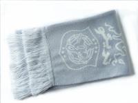 China SCARF acrylic jacquard pattern scarf with thick winter fabric designed for men and women available in customizable colors for sale