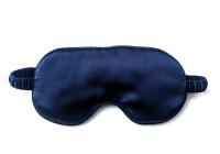 China High density faux silk fabric EYEMASK with soft filling ideal for mens and womens comfortable sleeping and travel needs for sale