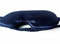 China High density faux silk fabric EYEMASK with soft filling ideal for mens and womens comfortable sleeping and travel needs for sale