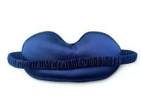China High density faux silk fabric EYEMASK with soft filling ideal for mens and womens comfortable sleeping and travel needs for sale