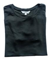 China Womens top blank tee with no logo made from soft breathable viscose rayon blend fabric suitable for daily life fitting comfortable wear for sale