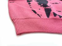 China Mens Sweater 100 Percent Cotton Jacquard Pullover Thick Gauge 7GG Casual Fit Suitable For Winter And Daily Life for sale
