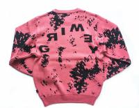 China Mens Sweater 100 Percent Cotton Jacquard Pullover Thick Gauge 7GG Casual Fit Suitable For Winter And Daily Life for sale