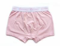 China Mens boxe shorts designed for casual wear with jacquard elastic waistband made from 95 cotton 5 spandex single jersey fabric for sale