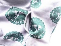 China Mens sweatshirt hoodie heavy fleece fabric pullover with hood cord eyelets embroidered design thick warm winter wear for sale