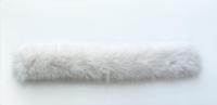China Women Plush Scarf Made From 100 Percent Polyester Fake Fox Fur Thick Winter Neckwarmer Muffler Magnetic Closure for sale