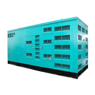 China 1000kW 1250kVA Cummins Diesel Genset Silent Type With Heavy Duty Canopy for sale