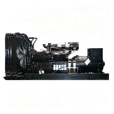 China Open Frame Cummins Diesel Genset 1200kW 1500kVA Industrial Power Diesel Generator for sale
