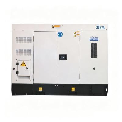 China 24KW/30KVA Silent Perkins Diesel Genset With Stamford Brushless Alternator for sale