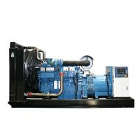 China 600kW 750kVA Yuchai Open Type Diesel Generator Set 3 Phase 4 Wire Power Output for sale