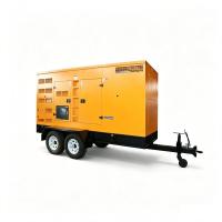 China 400kW / 500kVA Mobile Trailer Diesel Generator With Yuchai Engine Leroy Somer Alternator for sale