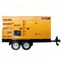 China 400kW / 500kVA Mobile Trailer Diesel Generator With Yuchai Engine Leroy Somer Alternator for sale