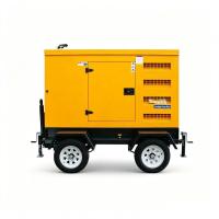China Shangchai Engine 50 KW Trailer Diesel Generator Set For Outdoor Power Supply for sale