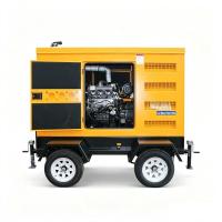 China Shangchai Engine 50 KW Trailer Diesel Generator Set For Outdoor Power Supply for sale