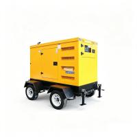 China Shangchai Engine 50 KW Trailer Diesel Generator Set For Outdoor Power Supply for sale