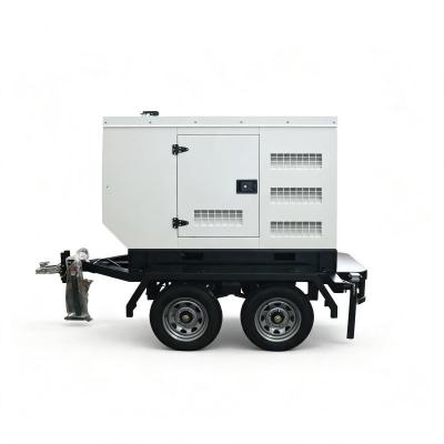 China 30kW Yuchai Engine Mobile Diesel Generator Set With Elmar Alternator For Outdoor Projects for sale