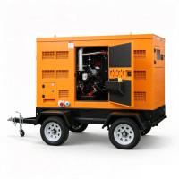 China 50kW 62.5kVA Cummins Mobile Trailer Diesel Genset With Leroy Somer Alternator for sale