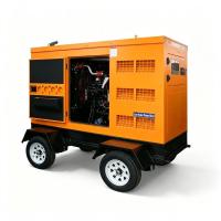 China 50kW 62.5kVA Cummins Mobile Trailer Diesel Genset With Leroy Somer Alternator for sale