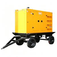 China 320kW Trailer Diesel Generator Cummins Engine Silent Enclosure Mobile Diesel Genset for sale