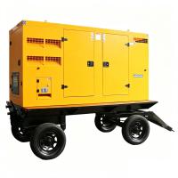 China 320kW Trailer Diesel Generator Cummins Engine Silent Enclosure Mobile Diesel Genset for sale