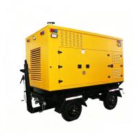 China 145kW 181.25kVA Cummins Engine Mobile Diesel Genset With Deepsea Controller for sale
