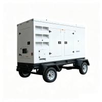 China 150kW Cummins-Leroy Somer Mobile Trailer Diesel Generator Set With Deepsea Controller for sale