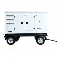 China 150kW Cummins-Leroy Somer Mobile Trailer Diesel Generator Set With Deepsea Controller for sale
