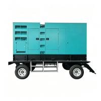 China 320kW Trailer Diesel Generator Cummins Engine Silent Enclosure Mobile Diesel Genset for sale