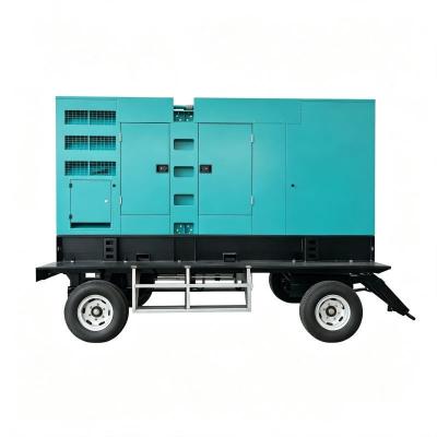 China 320kW Trailer Diesel Generator Cummins Engine Silent Enclosure Mobile Diesel Genset for sale