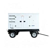 China 150kW 3 Phase 4 Wire Mobile Diesel Genset With Leroy Somer Alternator for sale