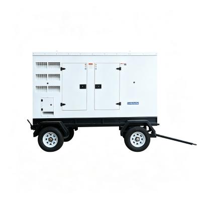 China 150kW 3 Phase 4 Wire Mobile Diesel Genset With Leroy Somer Alternator for sale