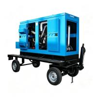 China 90kW 112.5kVA Yuchai Silent Trailer Mobile Diesel Genset For Noise Sensitive Sites for sale