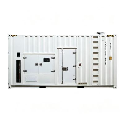 China 800kW Silent Soundproof Container Diesel Genset Three Phase With Stamford Alternator for sale