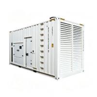 China 800kW Silent Soundproof Container Diesel Genset Three Phase With Stamford Alternator for sale