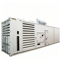 China 600kW Weichai Engine Container Diesel Generator Set With ATS Auto Start Remote Control for sale