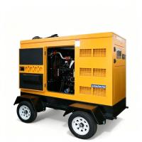 China 40kW Fuel Efficient Movable Diesel Generator For Emergency Standby Power for sale