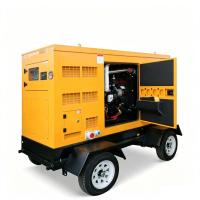 China 40kW Fuel Efficient Movable Diesel Generator For Emergency Standby Power for sale