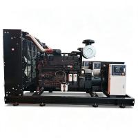 China 550KW Open Type Backup Diesel Genset with 3 Phase 60Hz / 50Hz Electric Power Plant for sale